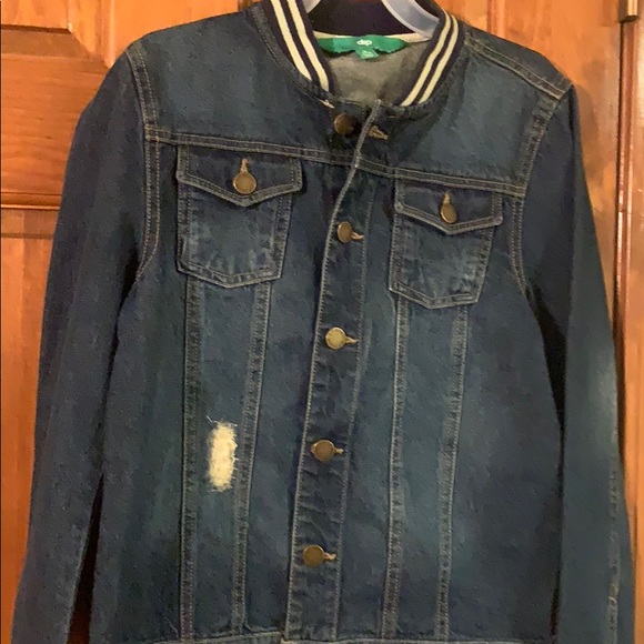dip | Jackets & Coats | New Dip Destress Boys Denim Jacket L 12 Nwt ...